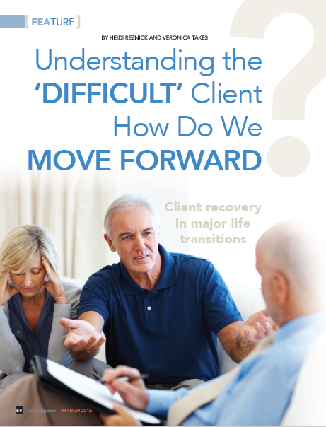 Understanding the Difficult” Client – How Do We Move Forward - Function ...